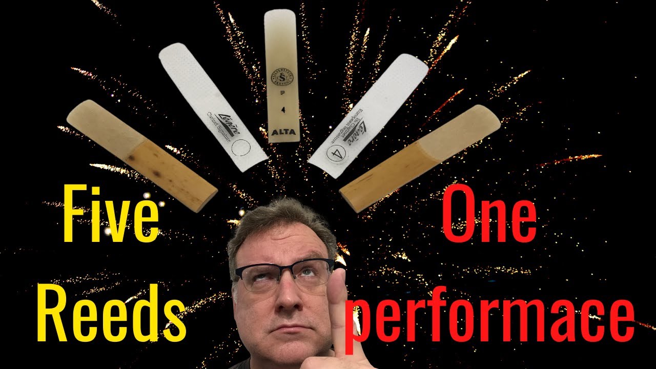 Clarinet reed comparison vandoren V12 V21 Legere Signature European ...