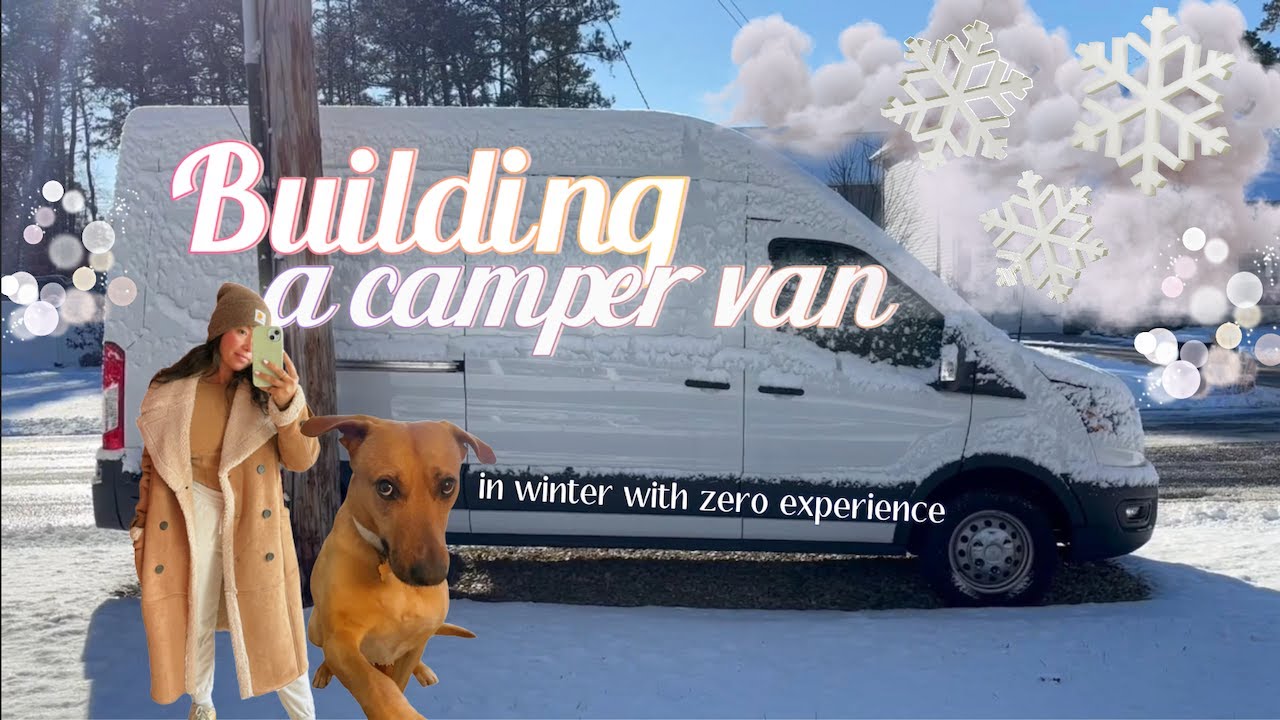 Building a camper van in winter with zero experience | Ep. 1 - YouTube