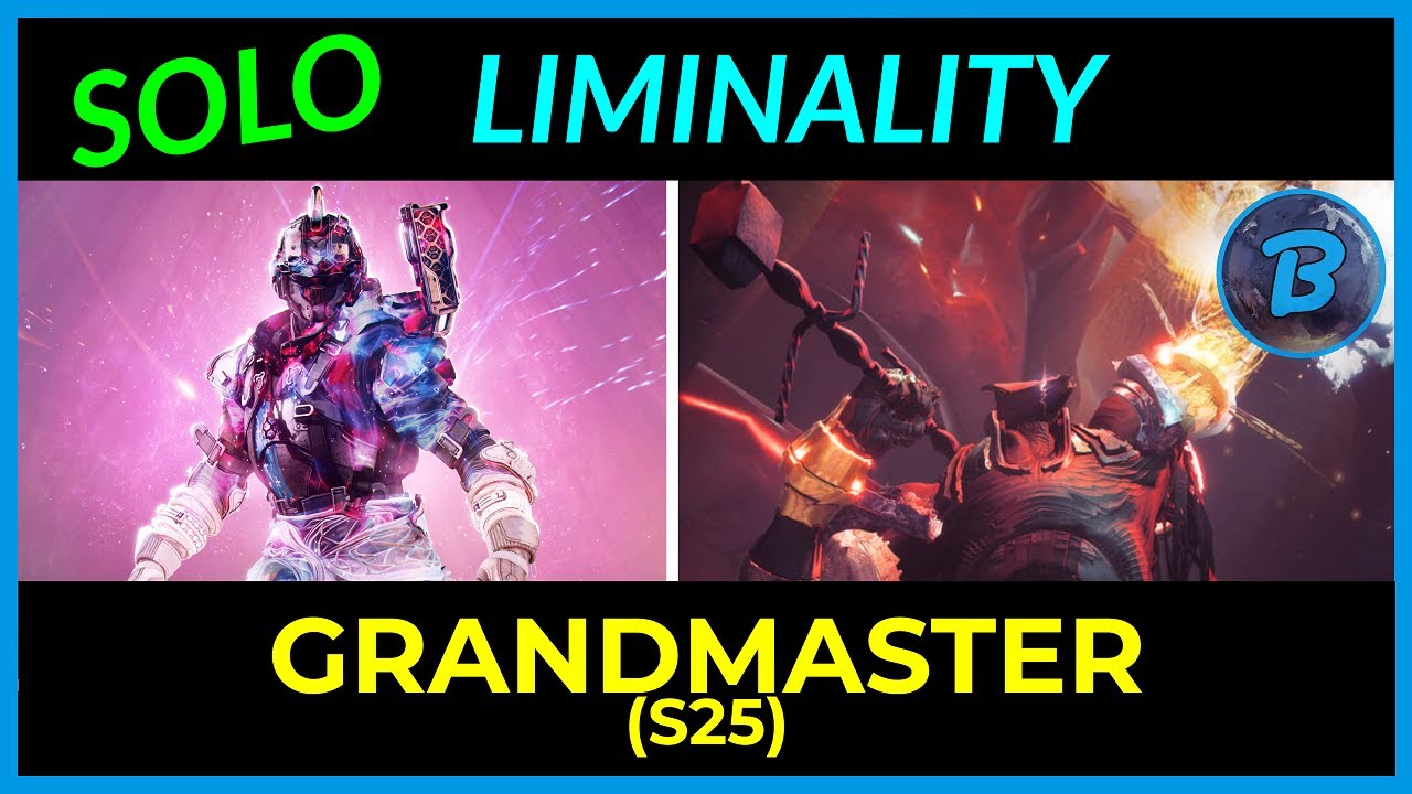 SOLO Liminality - Grandmaster Nightfall Guide (Platinum Rewards) - YouTube