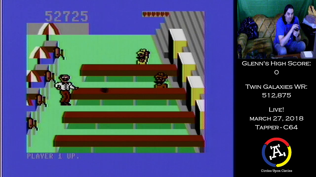 Tapper (Commodore 64) - YouTube