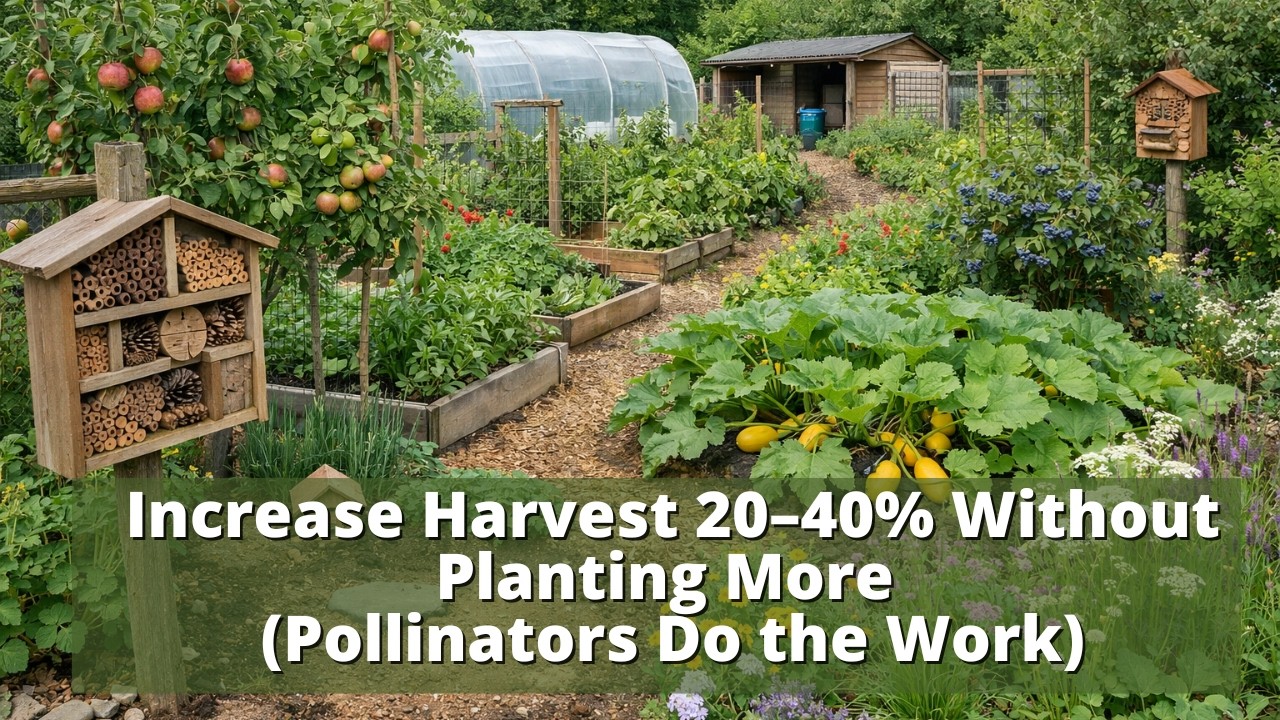 Increase Harvest 20–40% Without Planting More (Pollinators Do the Work ...