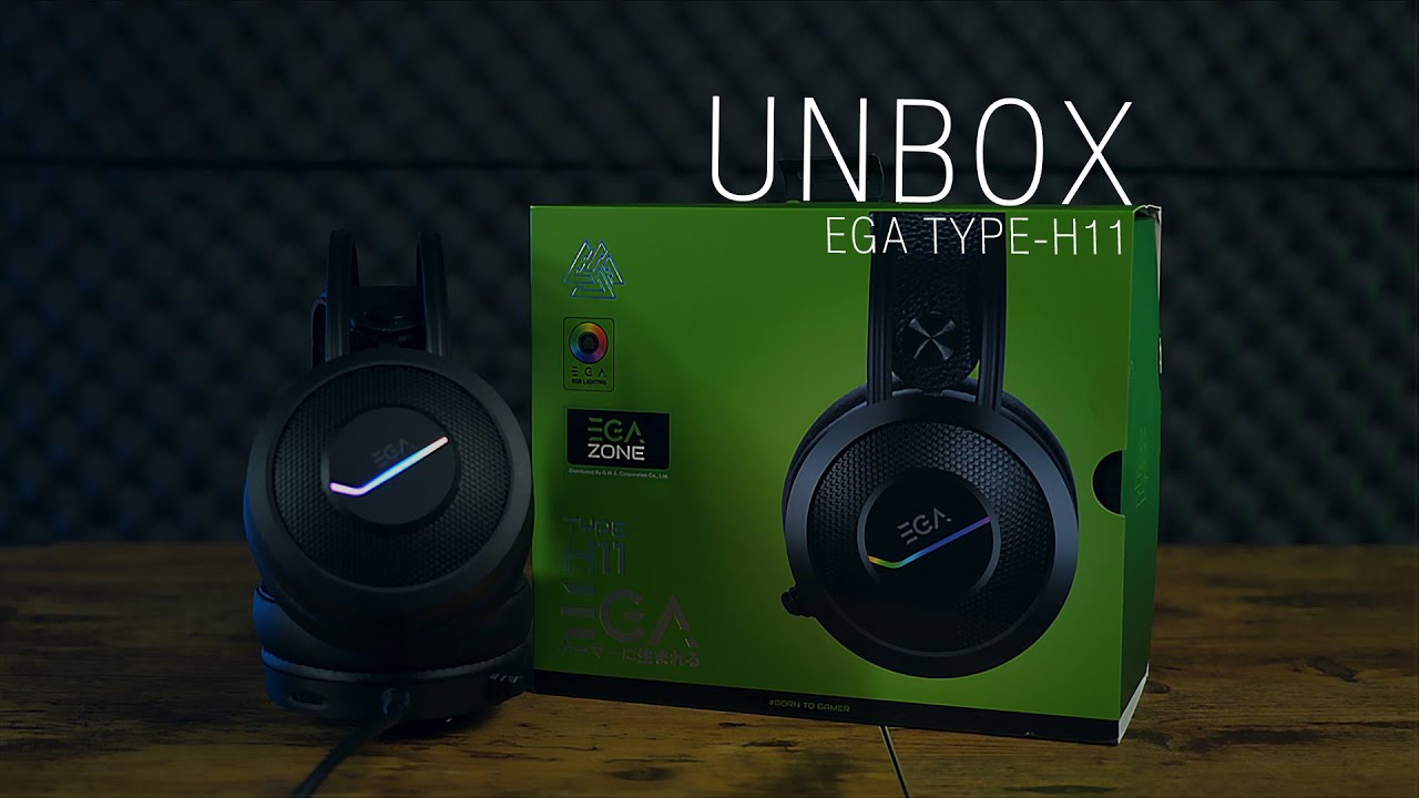 NEW! | EGA TYPE-H11 Gaming Headset - YouTube