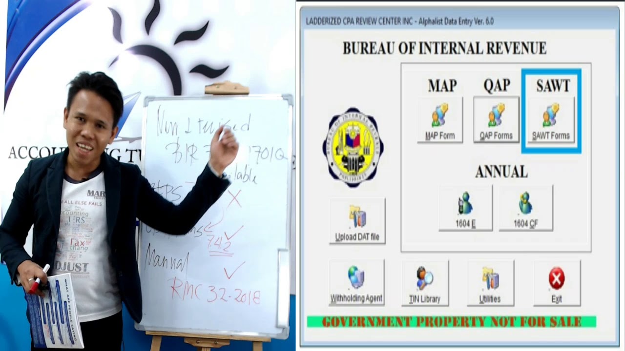 New and revised BIR Form 1701Q under TRAIN Law 😊 - YouTube