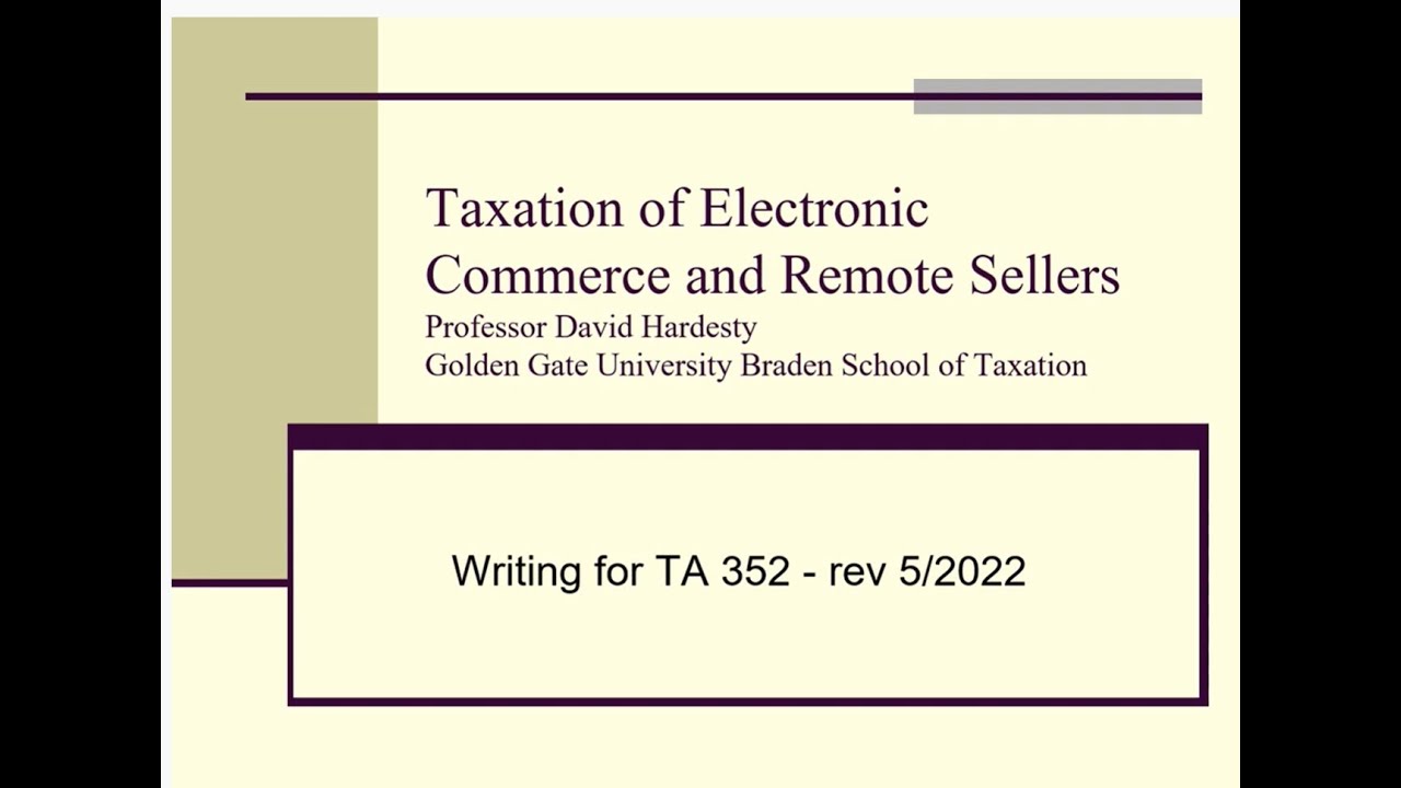 Lecture 0 3 writing for TA 352 - YouTube