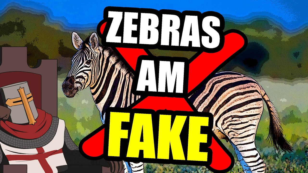 Zebras Are PAINTED Horses (Hans Wormhat) - YouTube