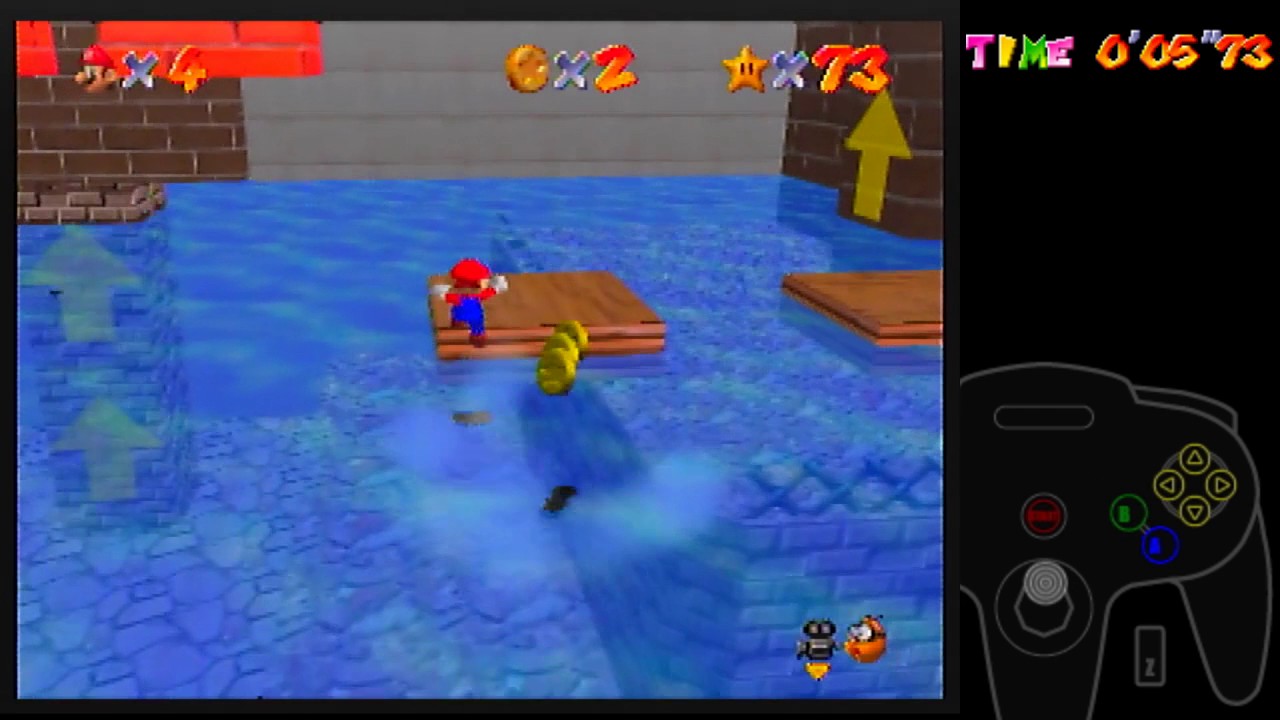 Super Mario 64 - Shocking Arrow Lifts! 11"87 [UWR] - YouTube