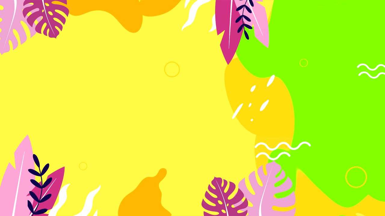BACKGROUND SUMMER TROPICAL CHROMA KEY - YouTube