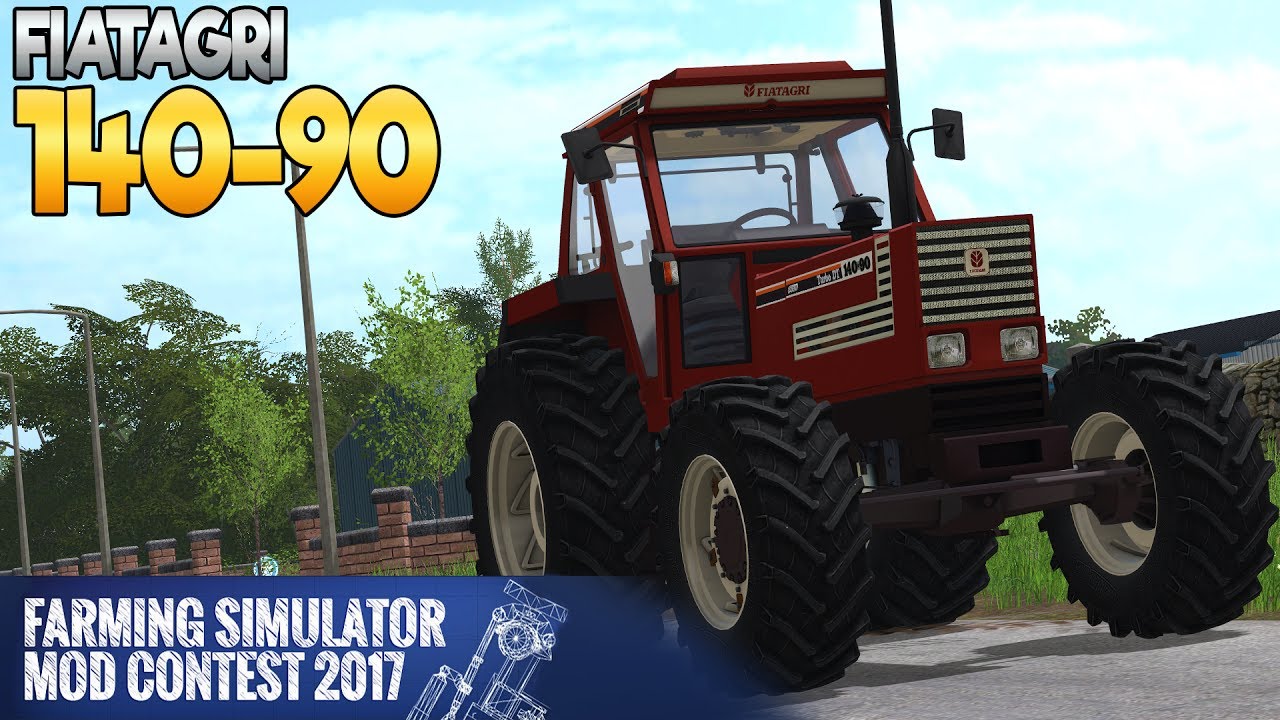 Fiatagri 140-90 - Farming Simulator 17 Mod Contest - YouTube