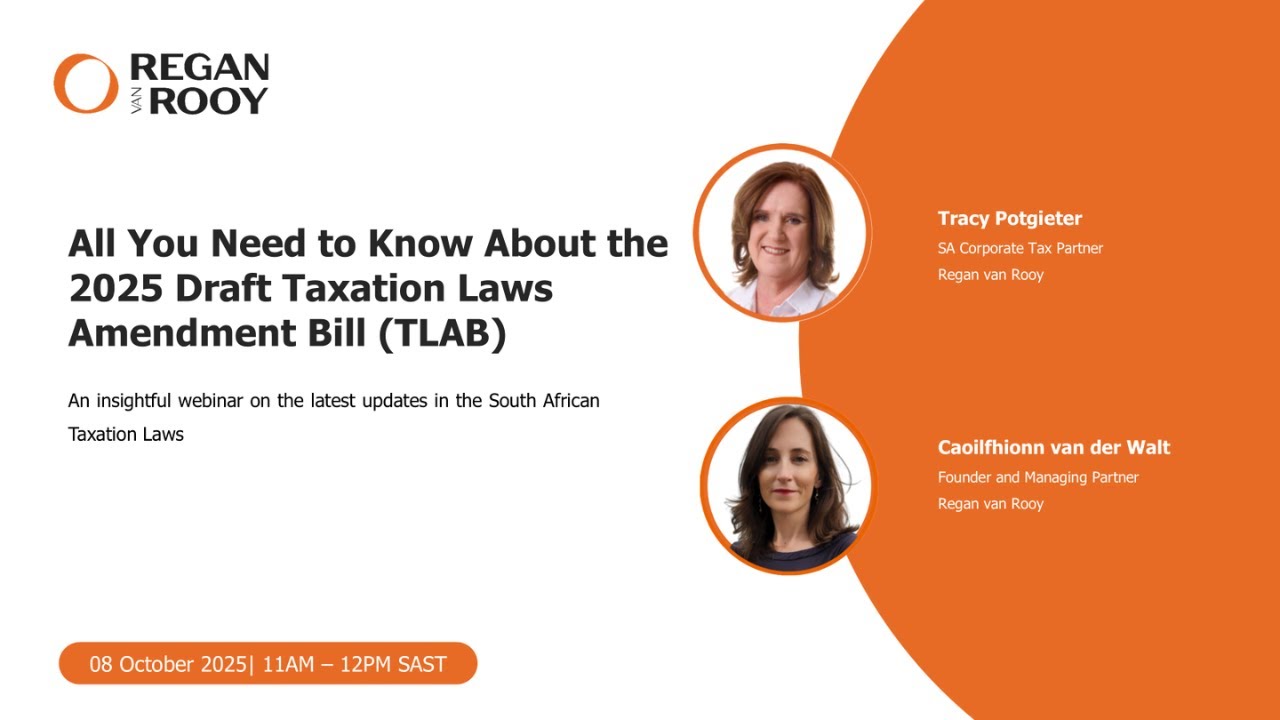 All You Need to Know About the SA Taxation Laws Amendment Bill 2025 ...