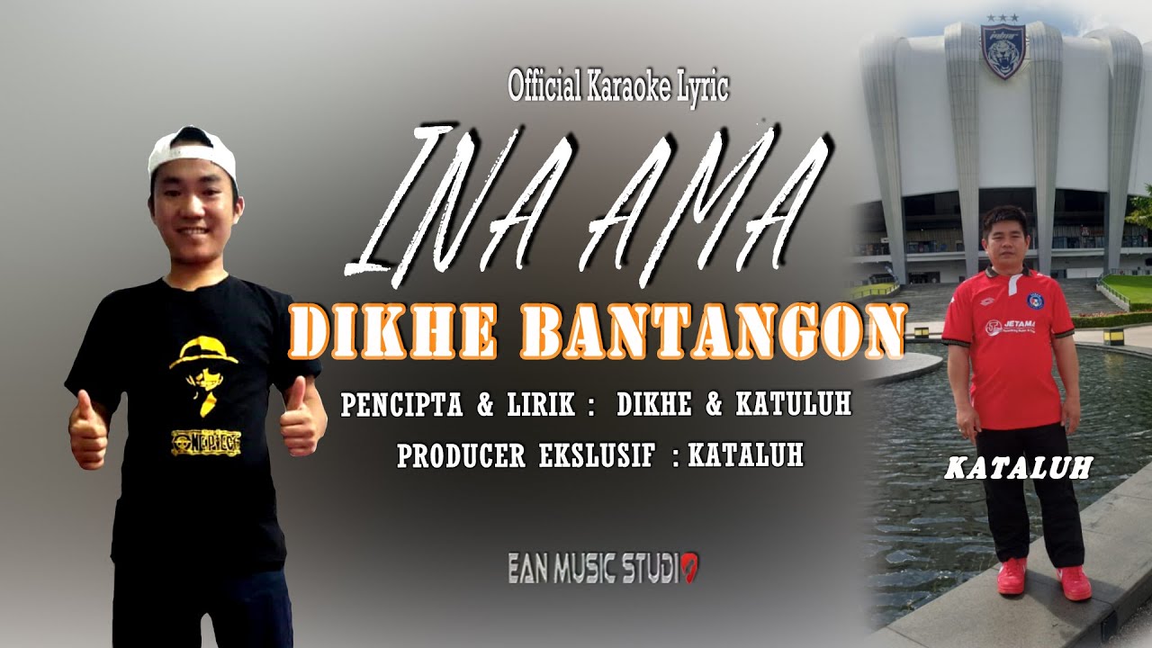 INA AMA~DIKHE BANTANGON | Official Karaoke Lyric - YouTube