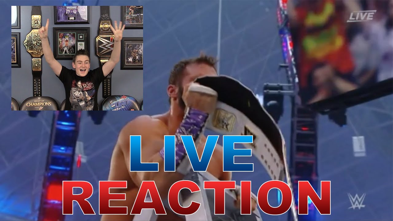 LIVE REACTION: Zack Ryder Wins The Intercontinental Championship - WWE ...