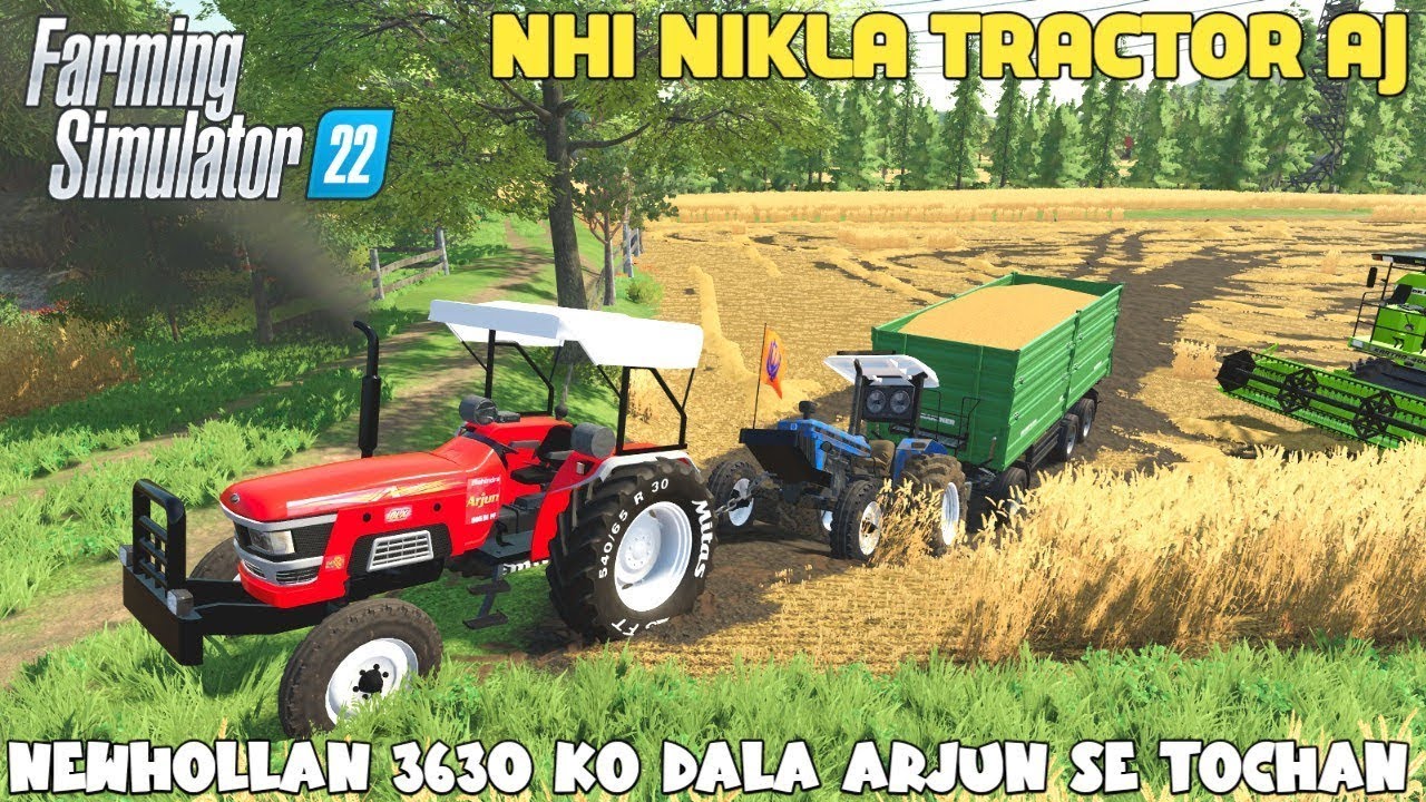 Farming simulator 22 India mod tractor 5911 live on GAMING X || 2024 ...