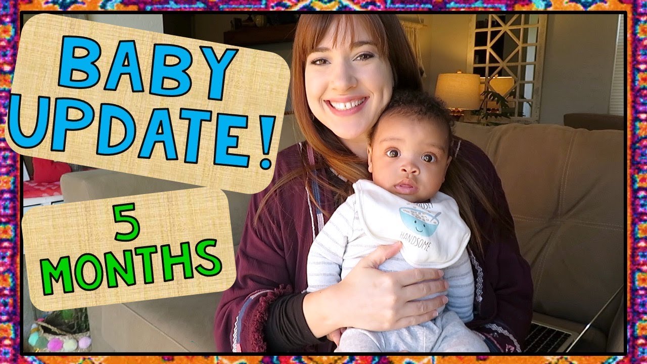 5 Month Baby Update | 2021 | Baby Talk | So Many New Things! - YouTube