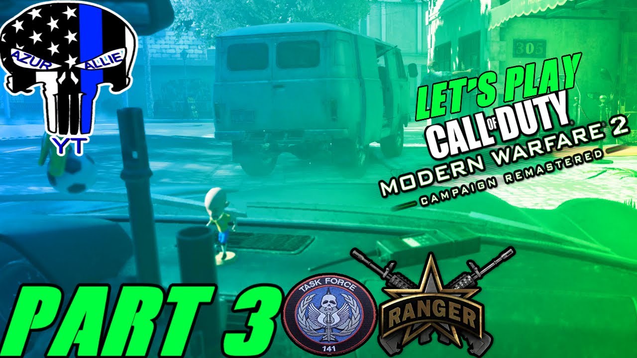 Let's Play Call of Duty: Modern Warfare 2 Campaign Remastered Part 3 ...
