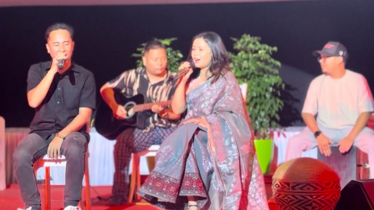 OLD NEW MASHUP SONGS // PUSHPARANI // ARBIN // LIVE PERFORMANCE 🎵🎵🎵 - YouTube