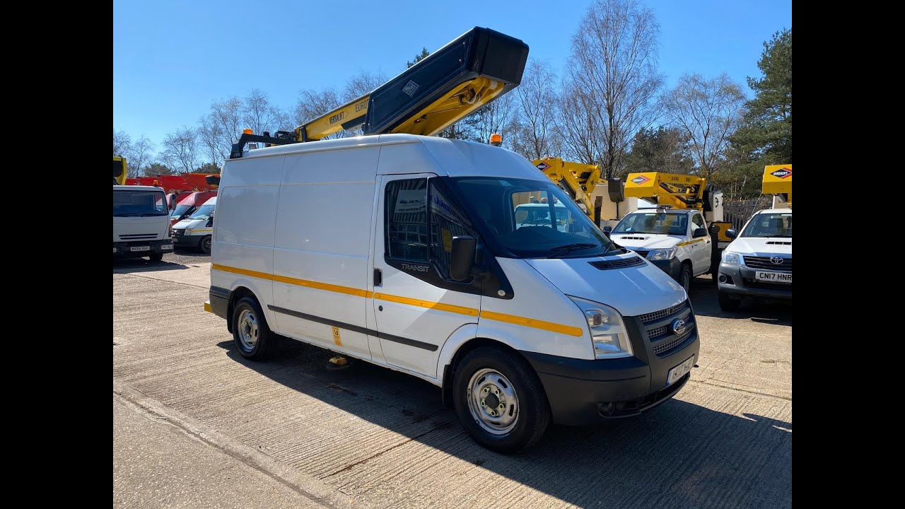 2012 Ford Transit Fitted With Versalift 36LF 13.5 Metre Access Platform ...