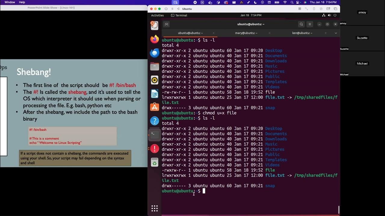 Shell Script Interpreter and Shebang - YouTube