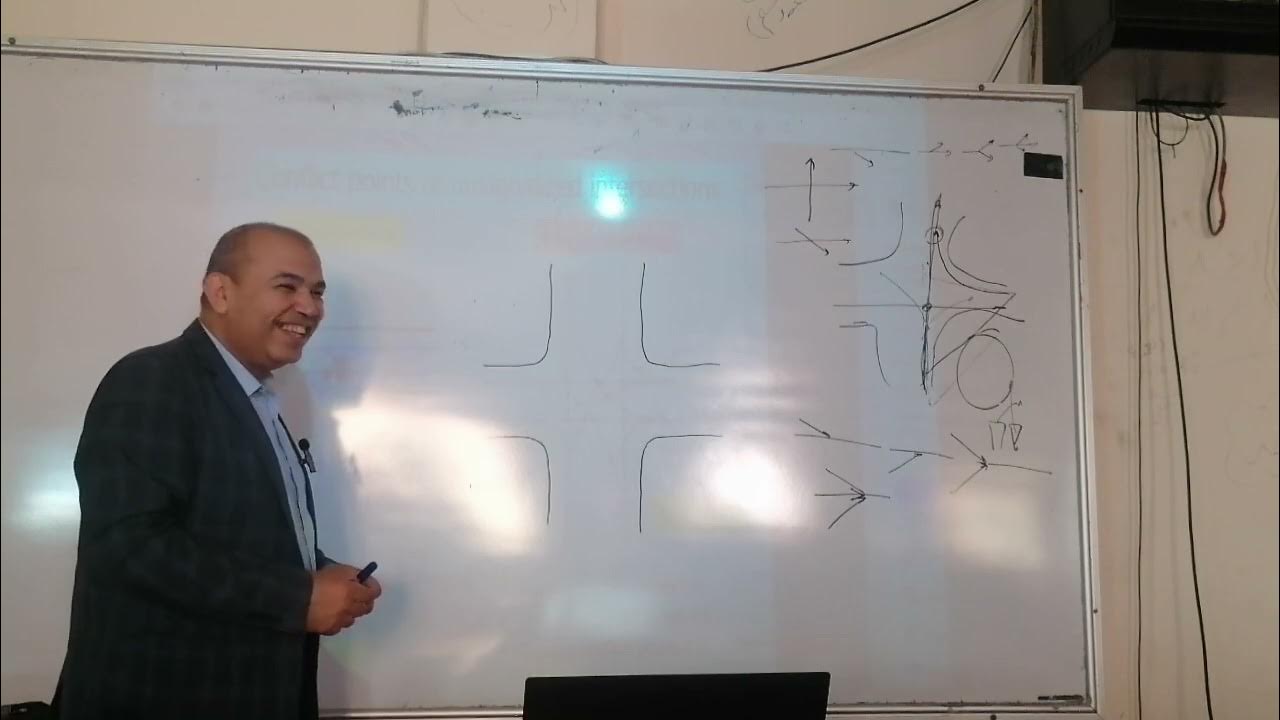 Design intersection control devices part 1 Dr. Ibrahim Ramadan - YouTube