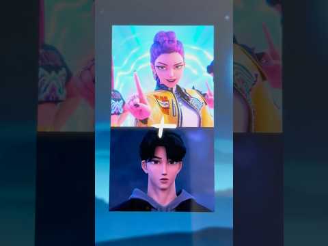 RUMI AND JINU’S DAUGHTER - RUJI #kpopdemonhunters #huntrix #sajaboys #rumi #jinu #procreate #art #fy