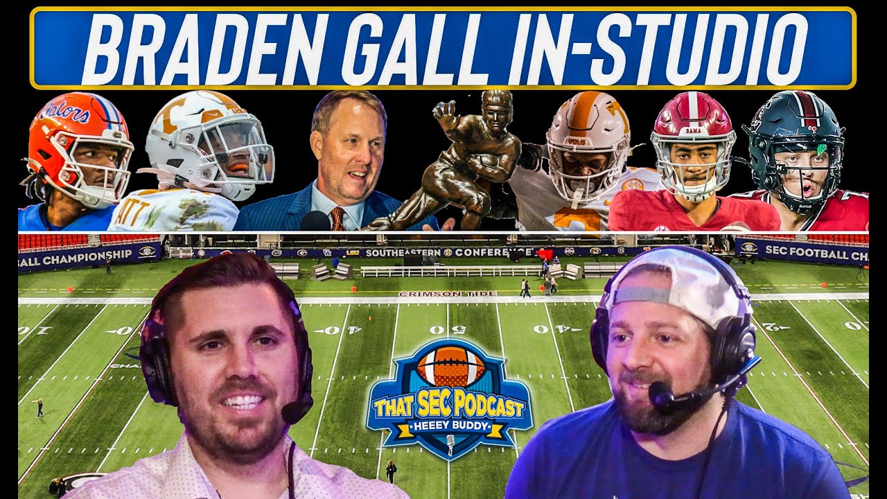 Braden Gall In-Studio Chat: SEC Football & State of Podcasting - YouTube