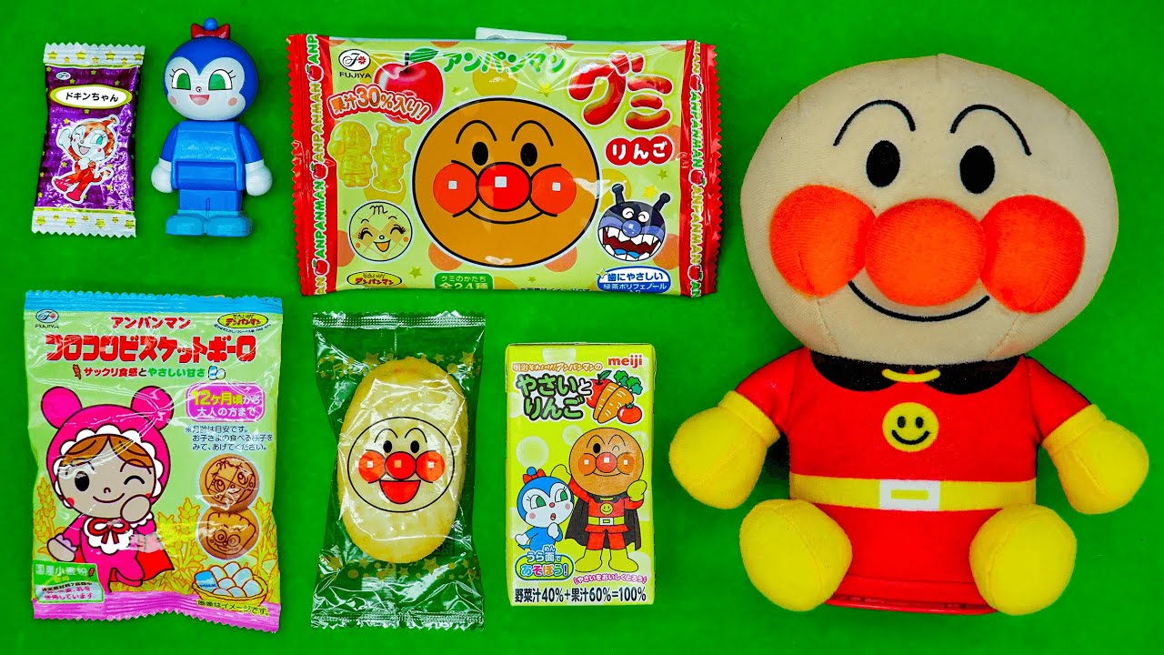 Unboxing Anpanman Candy [アンパンマン キャンディ - YouTube