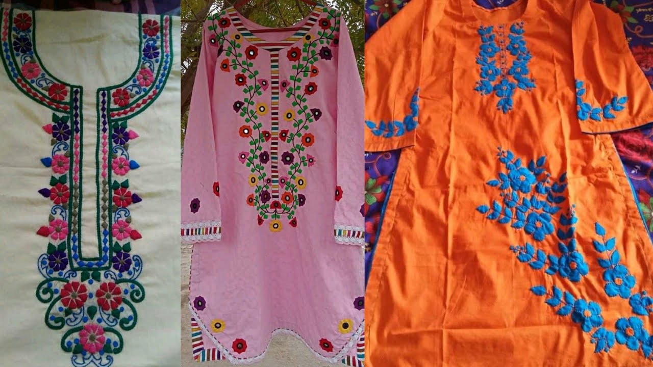 Applique Work Phool Patti Dresses Designs Ideas ||2021Dress Ideas ...