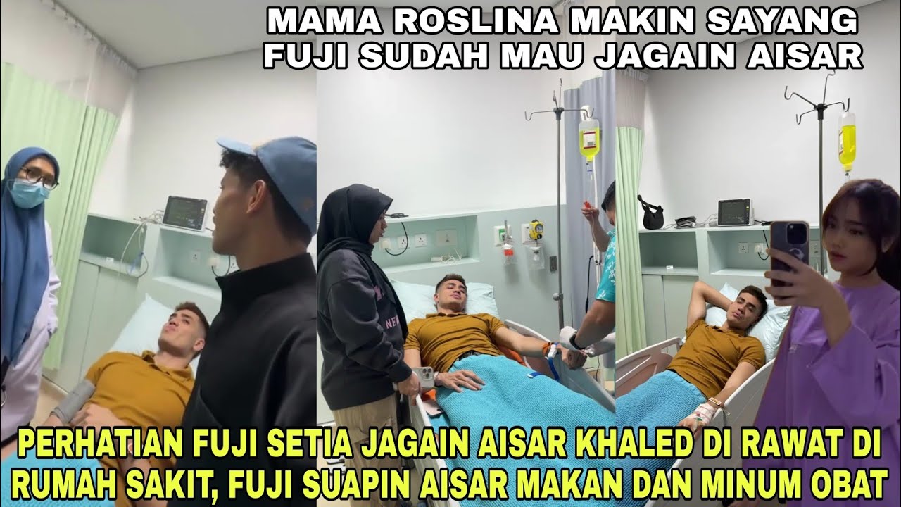 Penuh Perhatian Fuji Setia Jagain Aisar Khaled di Rumah Sakit, Mama ...