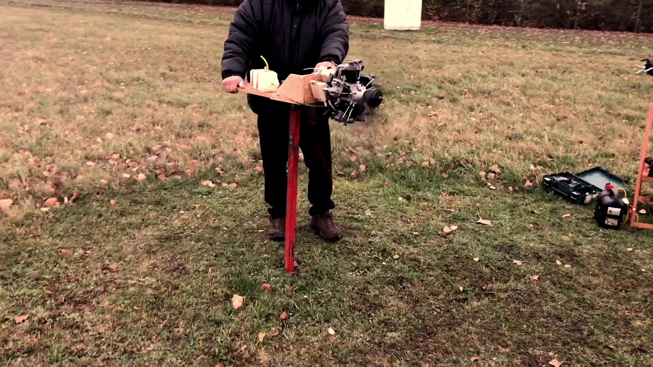 Moki 250 Radial Engine // Moki 250 Sternmotor Testlauf || FMK ...