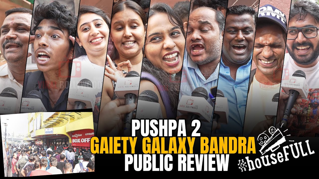 Gaiety Galaxy Bandra | PUSHPA 2 Movie | Public CRAZY Review | Housefull ...