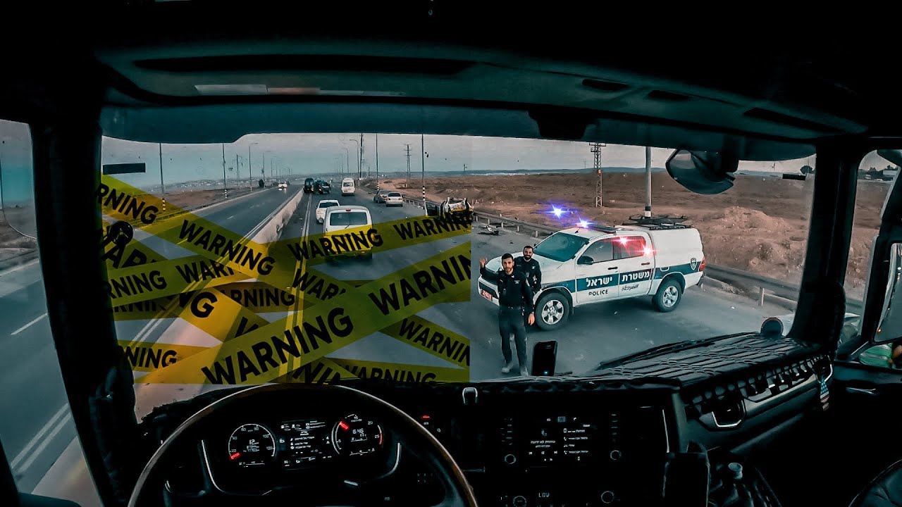 Early Morning POV Truck Driving a 540 Scania 2022( CAR CRASH on the ...