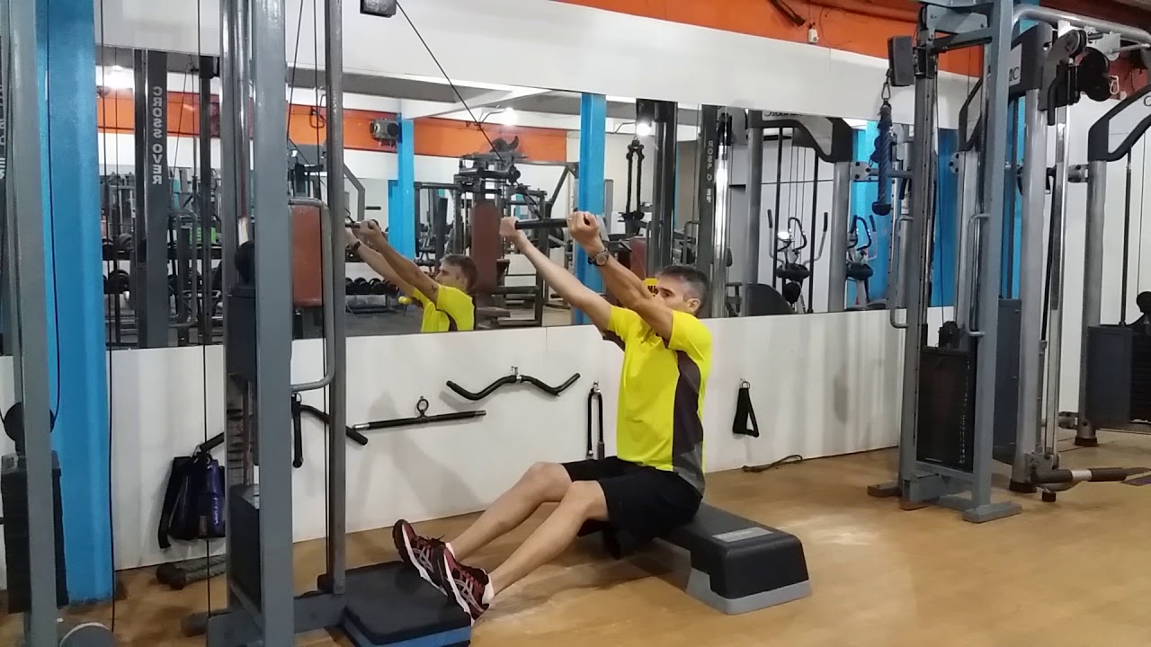 PUXADA SUPINADA NA POLIA ALTA | EXERCÍCIO PARA COSTAS | PUXADA NA POLIA ...