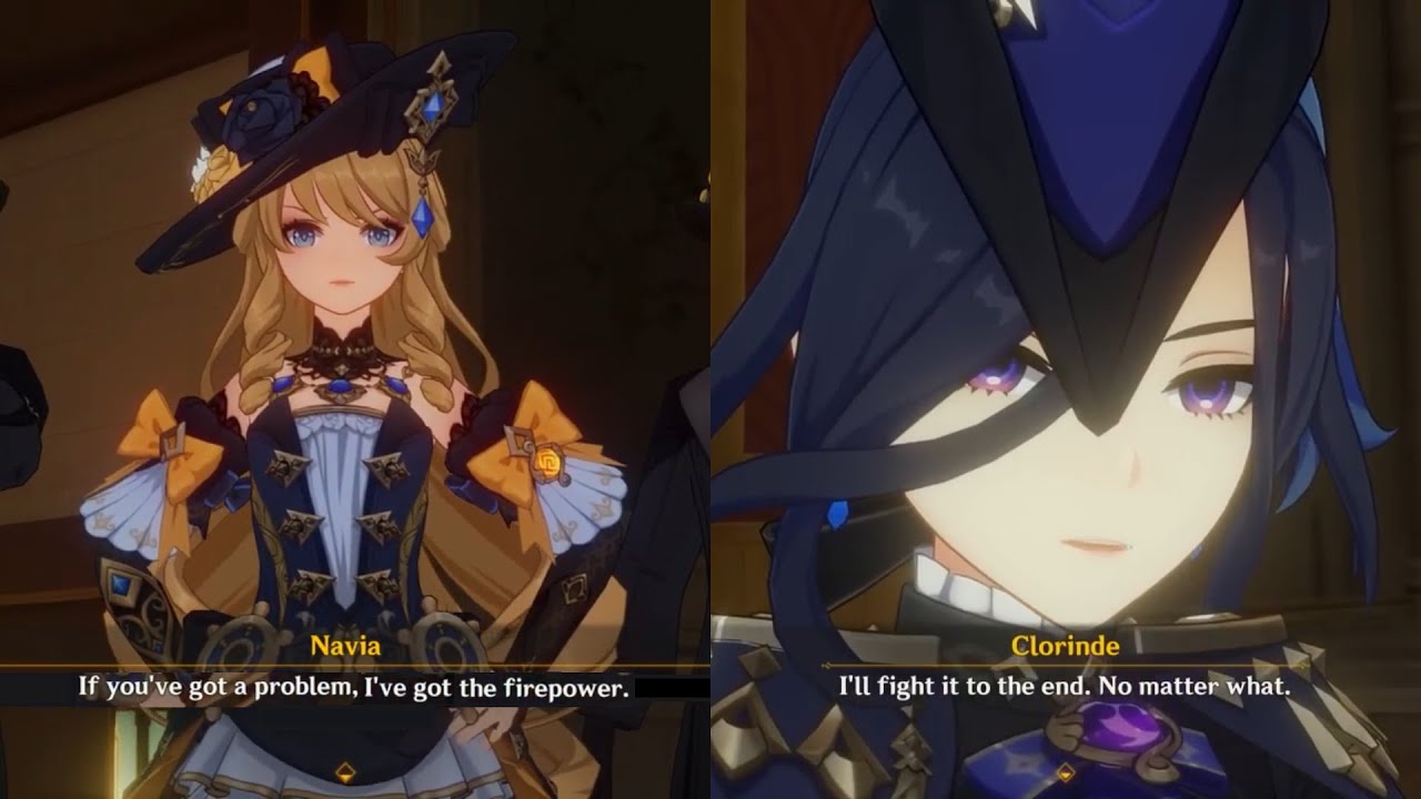 Navia and Clorinde’s VAs favorite quotes - YouTube