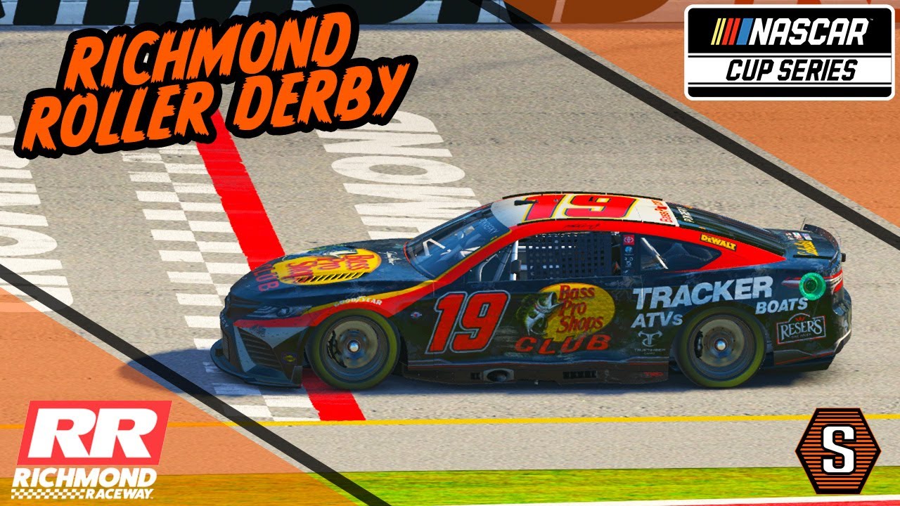 2023 NASCAR iRacing Series at Richmond - Richmond Roller Derby - YouTube