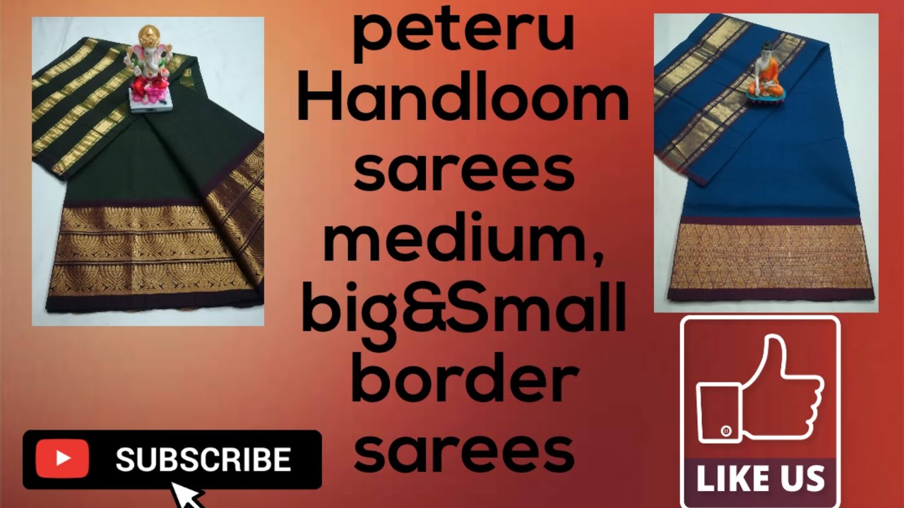 peteru handloom sarees.for more details please WhatsApp 8520875694.# ...