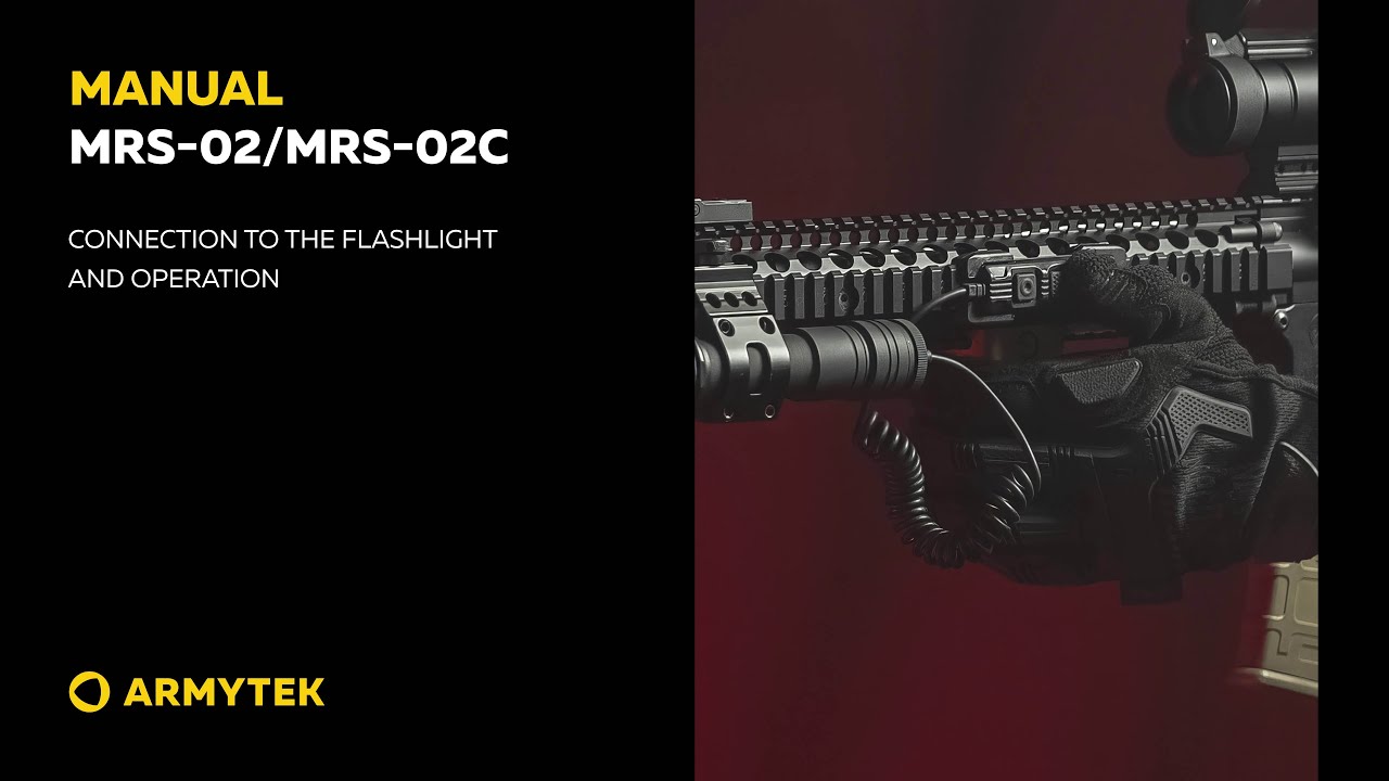 Manual: magnetic remote switch Armytek MRS-02/MRS-02C - YouTube