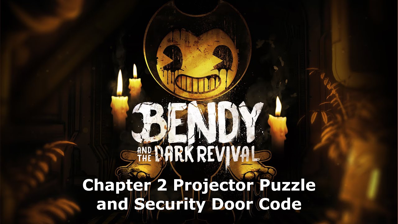 Bendy And The Dark Revival - Chapter 2 Projector Puzzle and Security ...