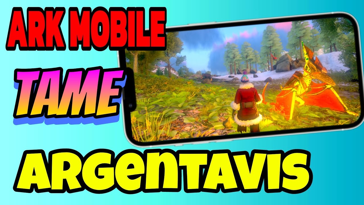 How To Tame Argentavis In ARK Mobile Revamp 🔥 🔥 : ARK Ultimate Mobile Edition Taming Argentavis ...