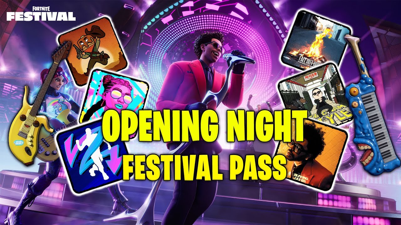 OPENING NIGHT! Season 1 Festival Pass Showcase! Quest, Rewards & a Look ...