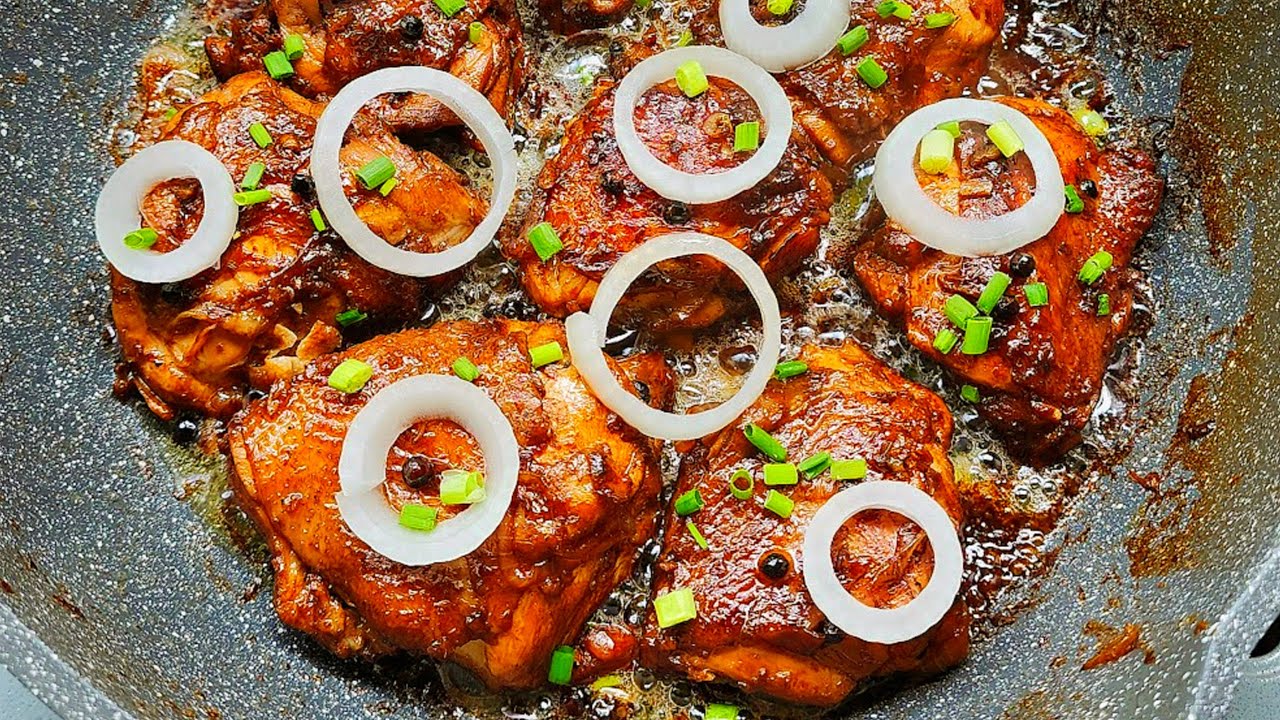 Chicken Steak (Filipino Chicken Bistek) - YouTube