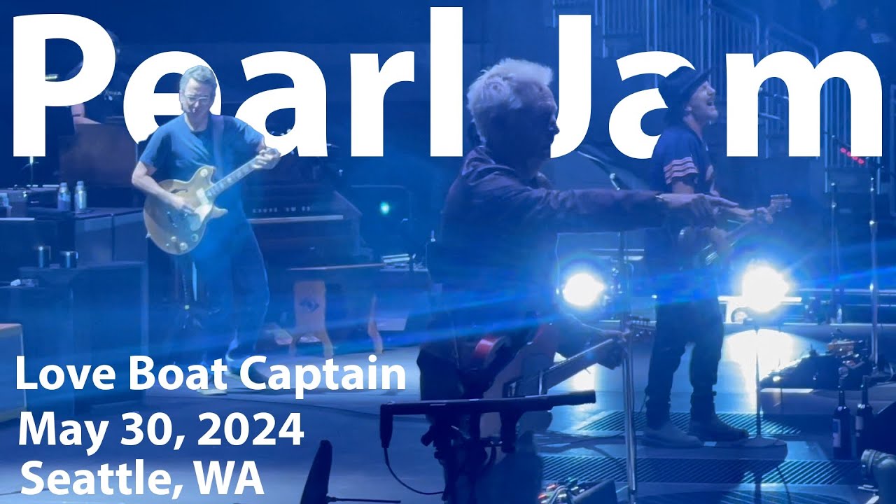Love Boat Captain - Pearl Jam plays hit off their 2002 album "Riot Act ...