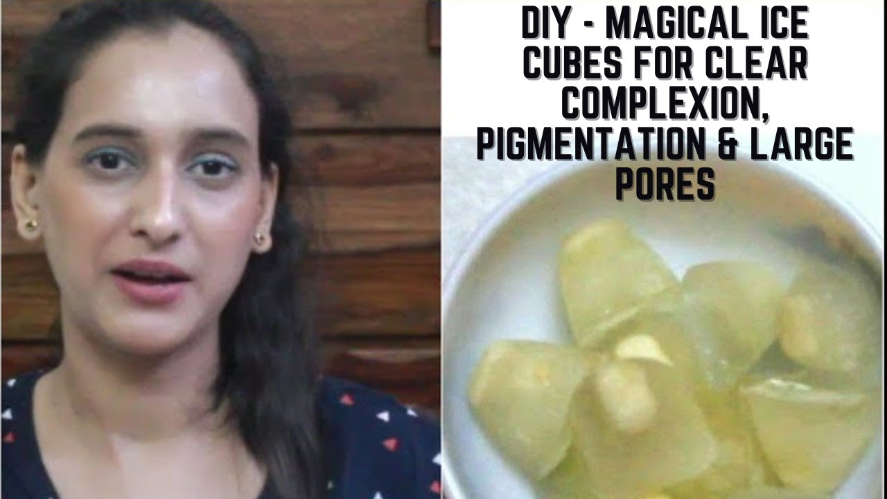 Magical Ice Cube- Using Potato and Rice water for Clear complexion ...