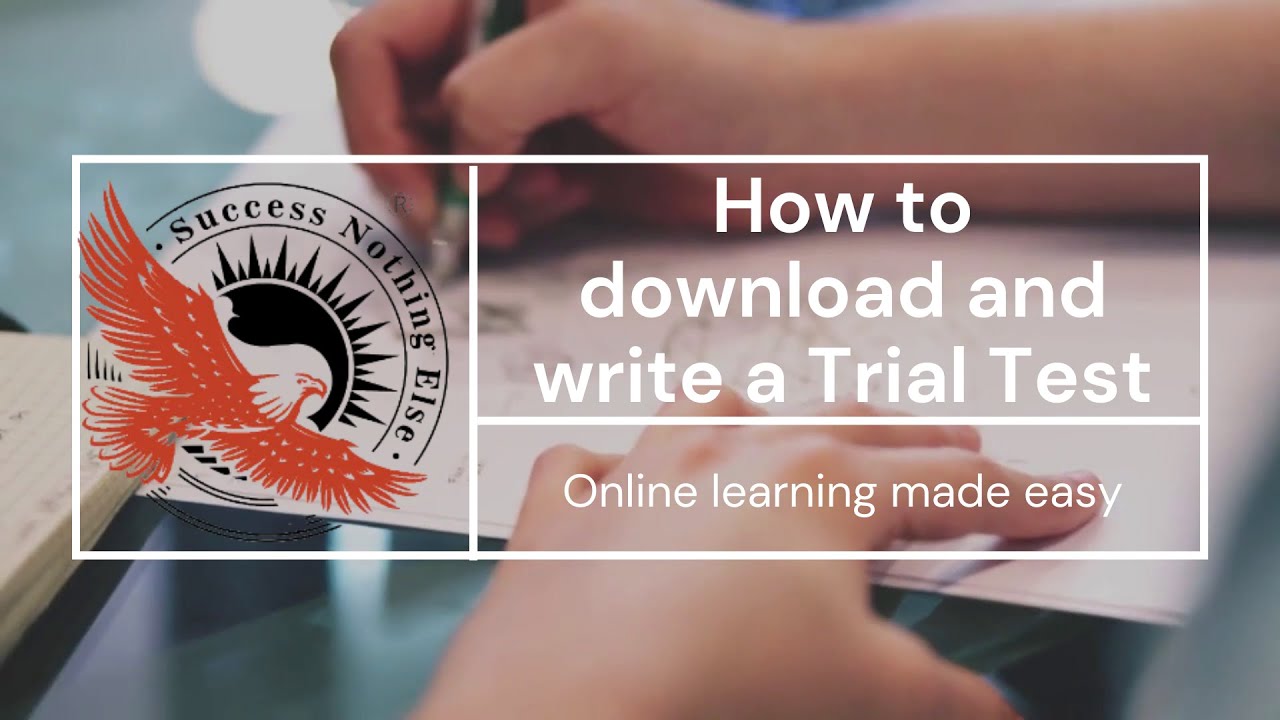 How to Download and write a Trial Test in GM Test Series and get it ...