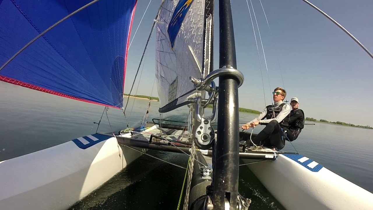 Nacra 17 Sailing - YouTube