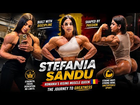Stefania Sandu – Romania's Rising Muscle Queen | The Journey to Greatness 💪🇷🇴