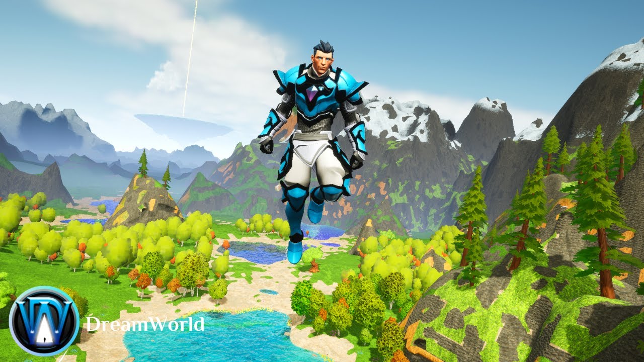 How To Build in DreamWorld! Easy Tutorial - Terraforming, Building ...