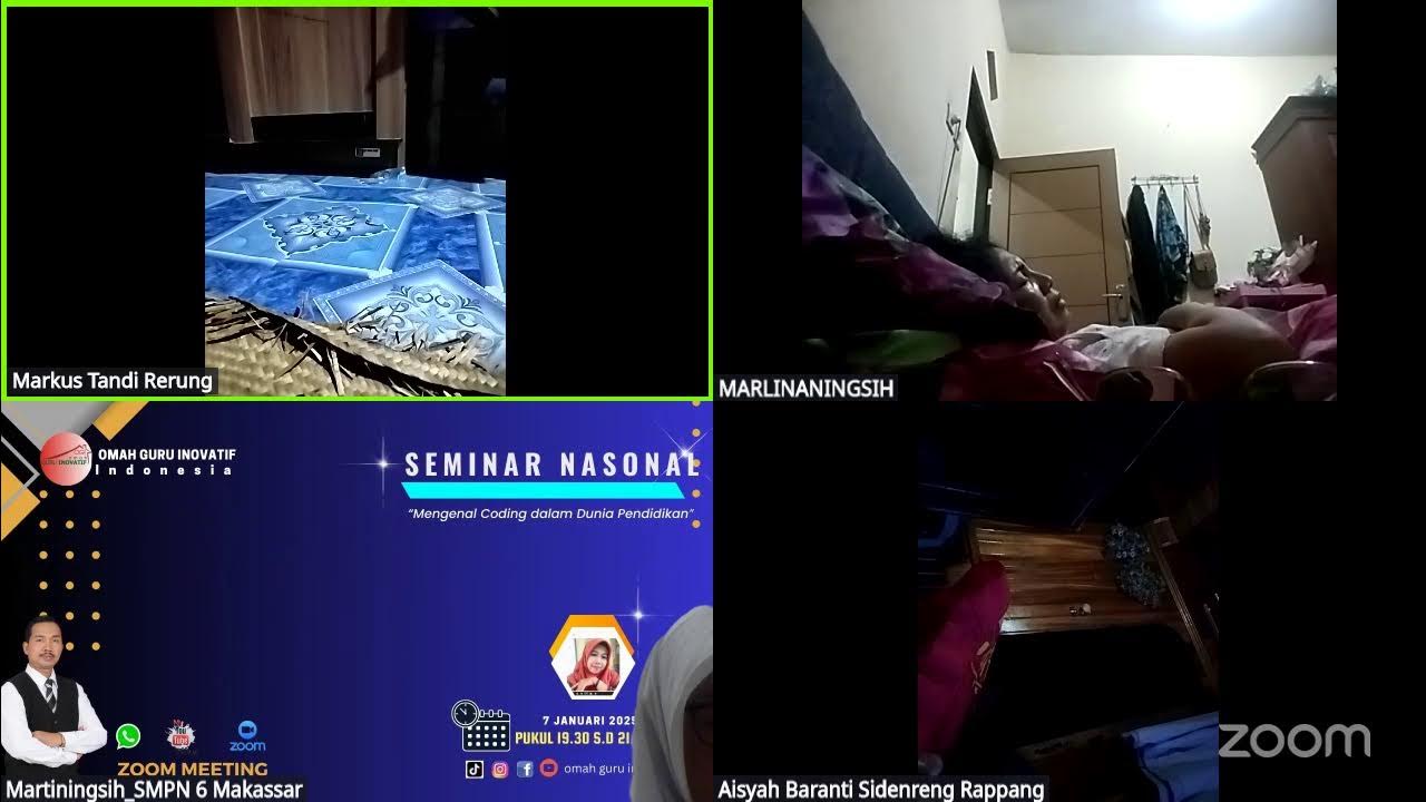 DIKLAT NASIONAL PENGUATAN KEMAMPUAN DASAR CODING DALAM PENDIDIKAN#DAY03 - YouTube