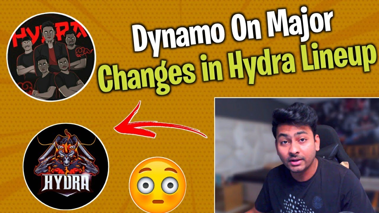 @DynamoGaming On Major Changes in Hydra Lineup 🐉| Hydra Official - YouTube