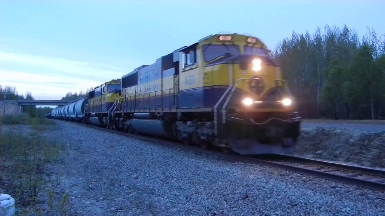 Alaska Railroad, General Freight - YouTube