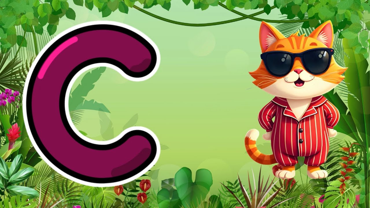 C For Cat | Alphabet Song | Learn ABC Alphabet Song | Alphabet Song For ...
