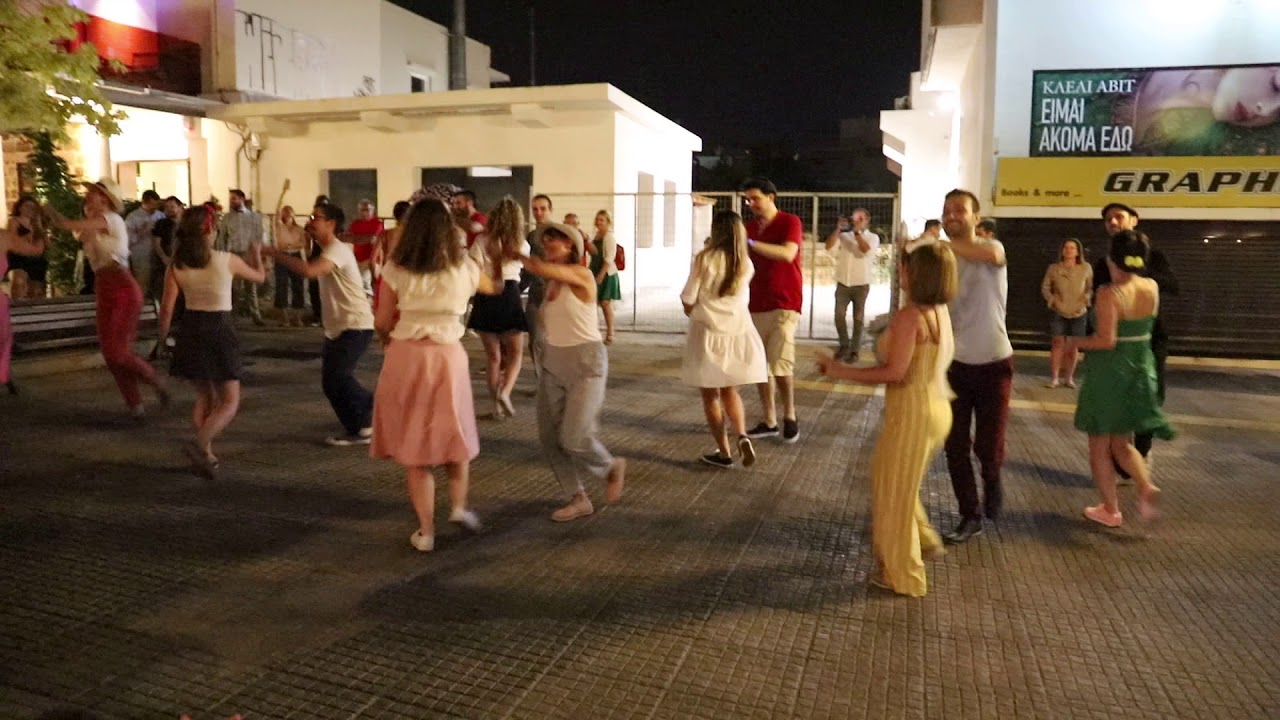 Southern Hoppers beginners lindy hop choreo - YouTube